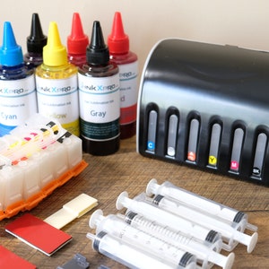 EPSON XP-15000 Empty Chipless sublimation/DTF CiSS continuous ink ...