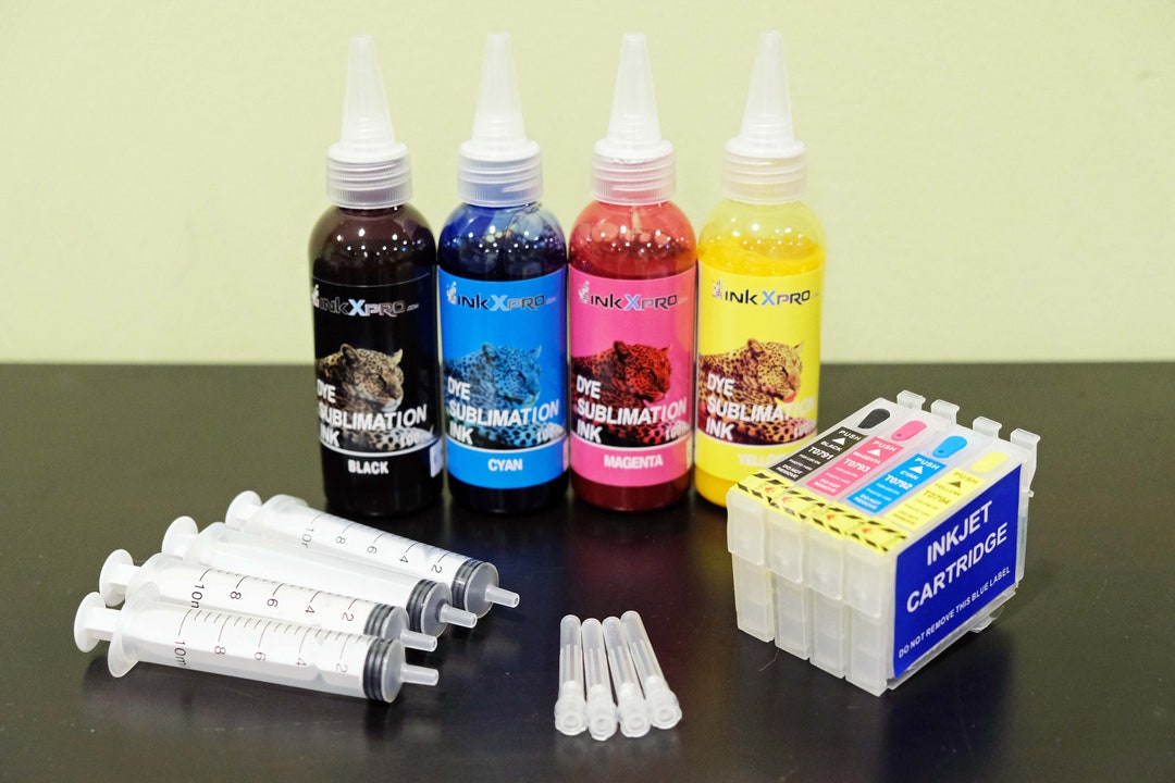 Epson 288XL Sublimation Refillable Ink Cartridges no Chips for Chipless ...