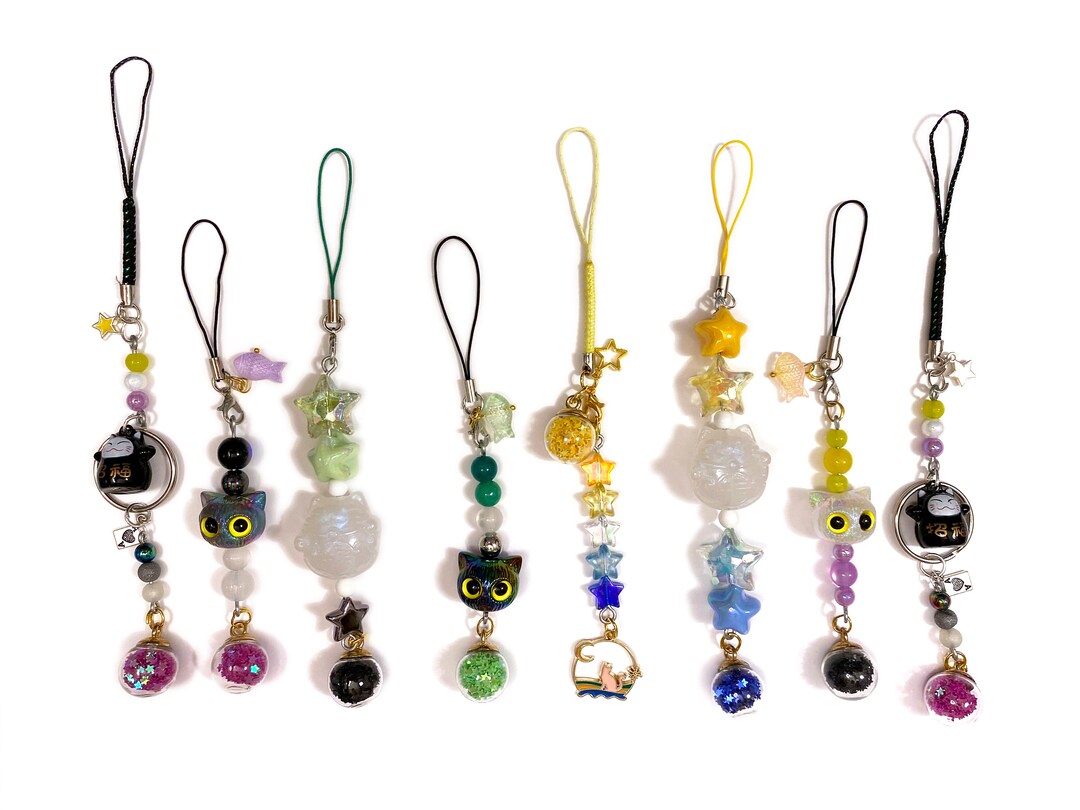 Aro Ace & NB Kitty Charms or Keychains - Etsy