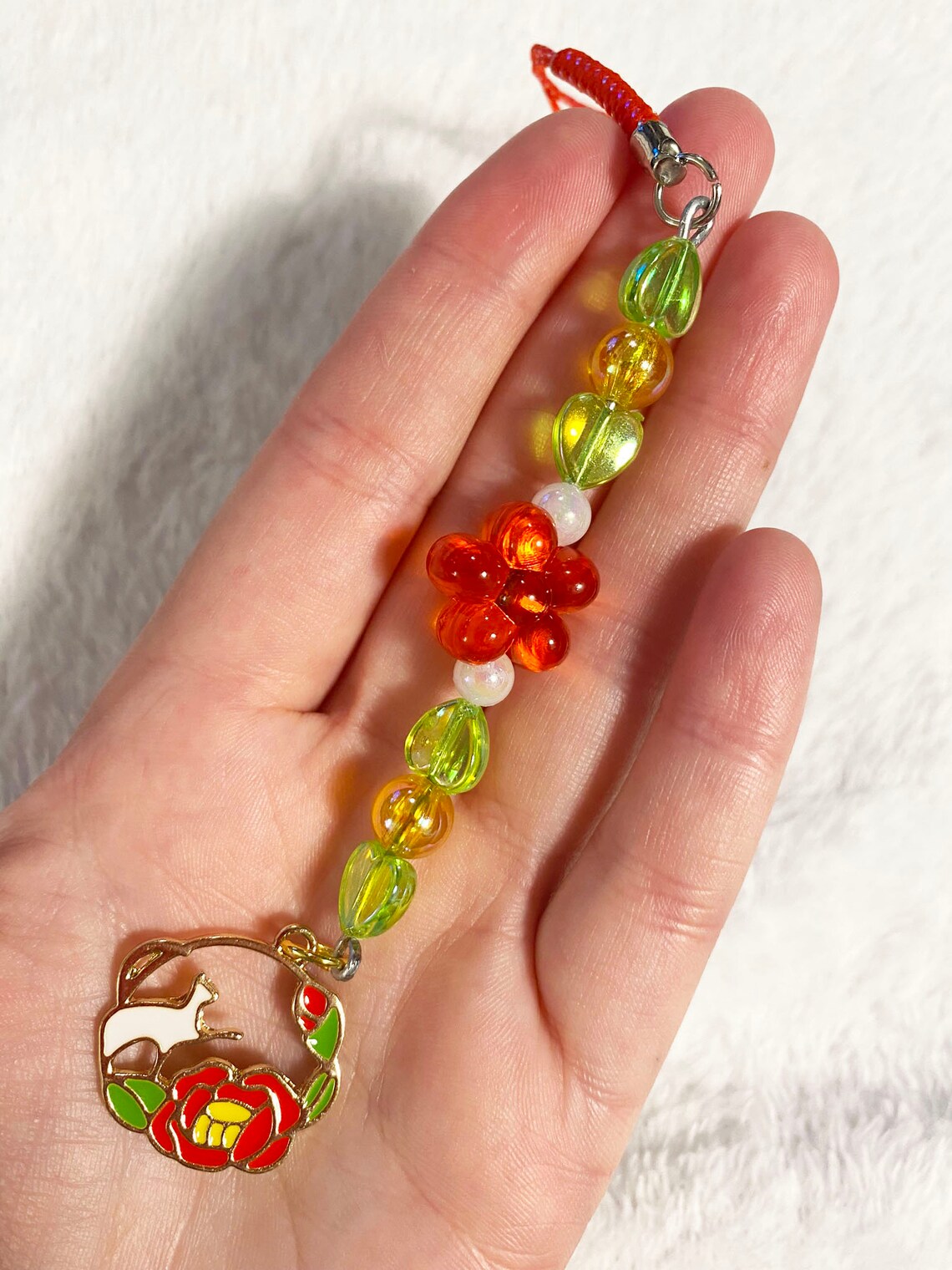 Colorful Flowers & Candy Kitty Charms or Keychains - Etsy