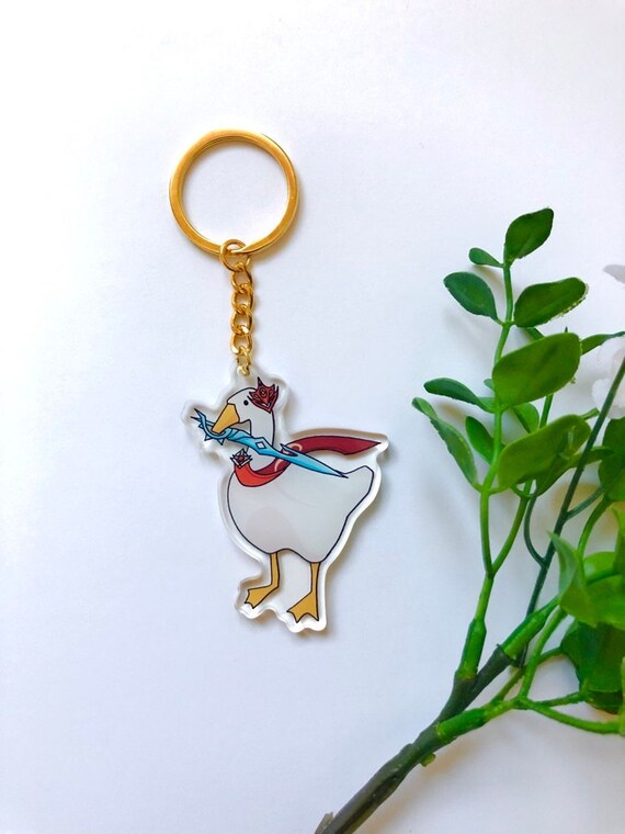 Genshin Impact Childe Goose Acrylic Keychain - Etsy Australia