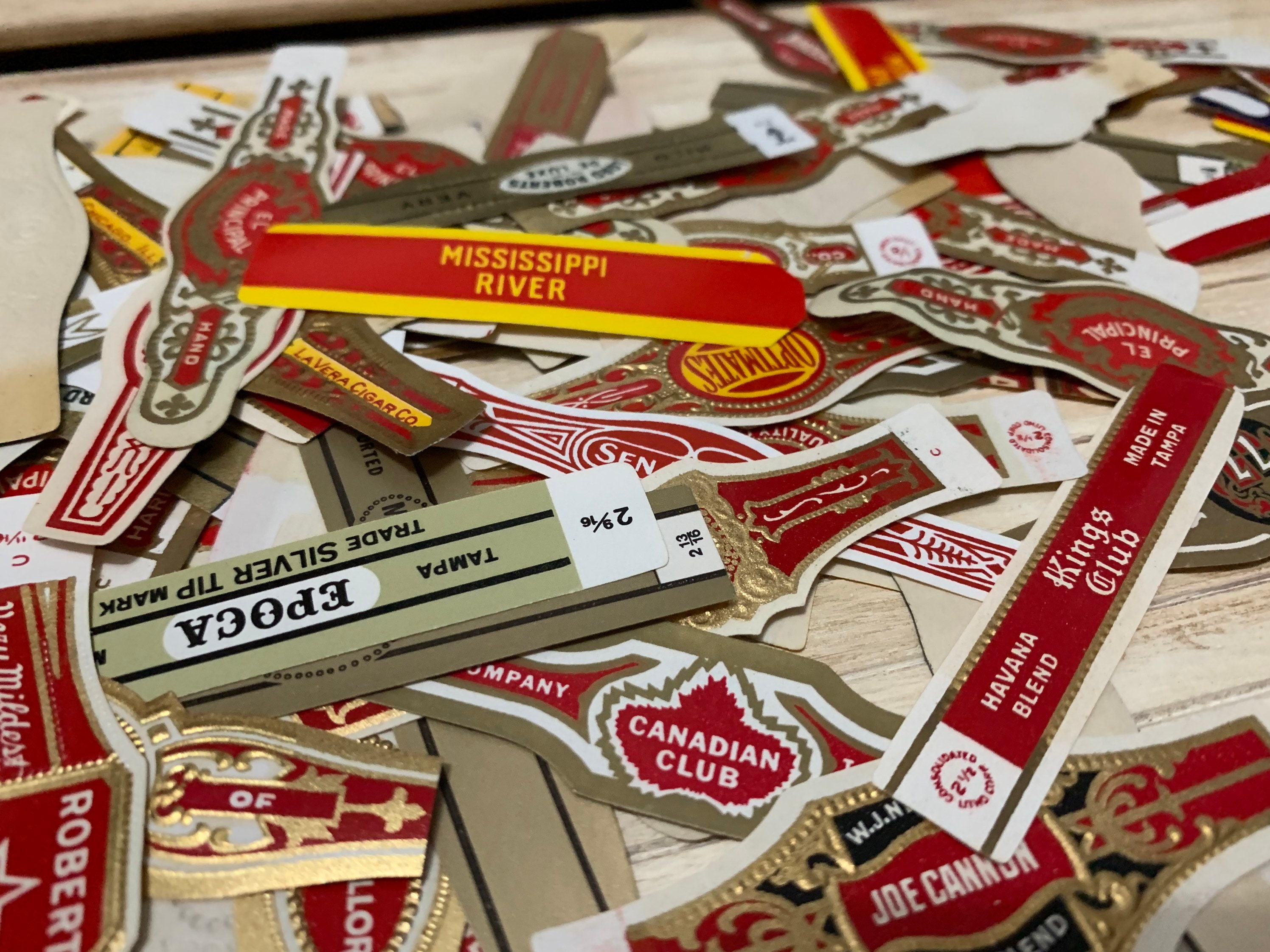 Vintage Cigar Band Labels - Etsy
