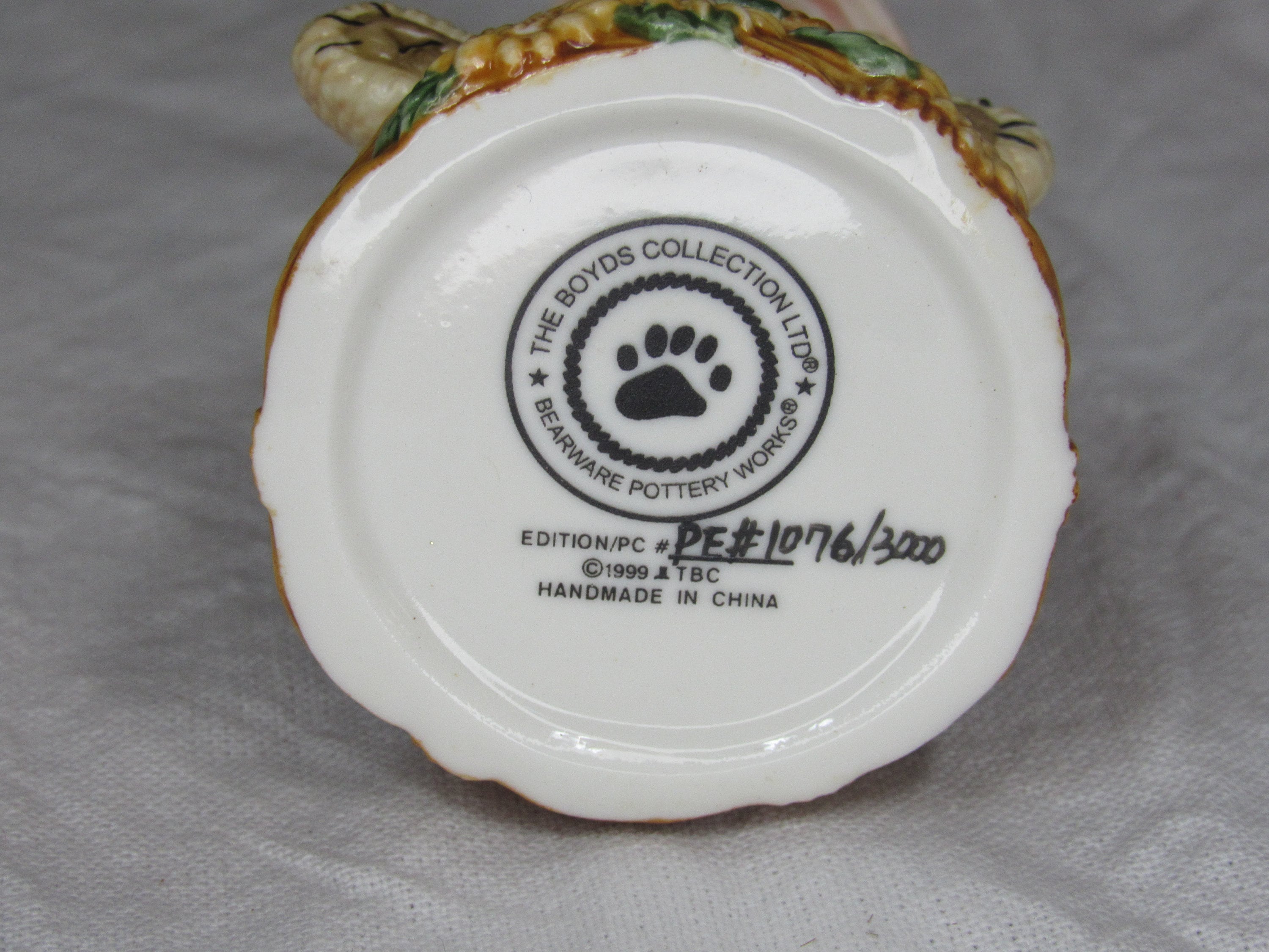 1999 the Boyds Collection Ltd Bearware Pottery Works Limited Edition ...