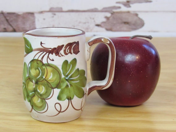 Vintage Holt Howard HH Italy Hand Painted Pottery Small | Etsy