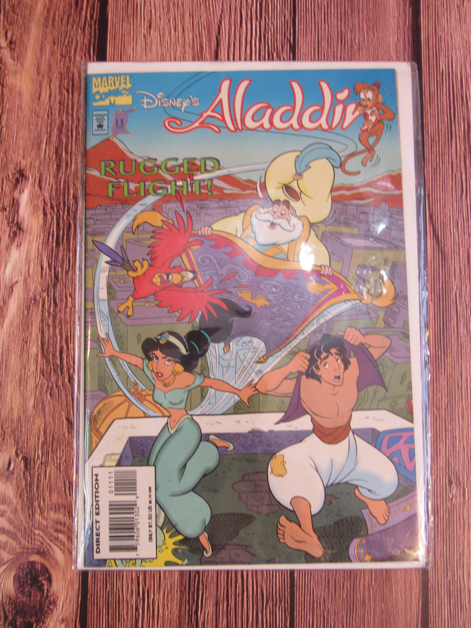 Marvel Comics 1992 Disney's Aladdin Comic Book Direct - Etsy