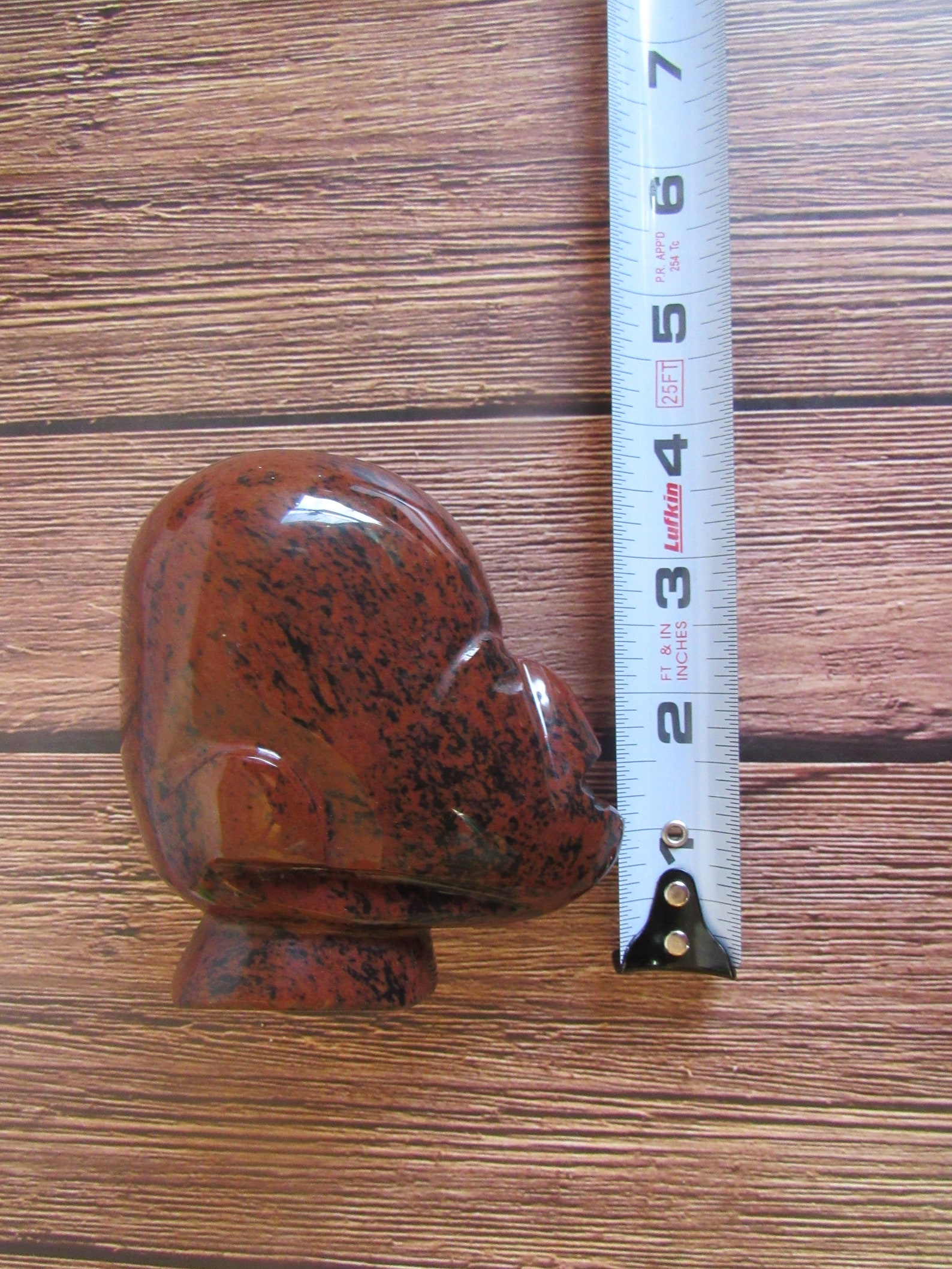 4 Hand Carved Stone Head Statue Solid Rock Bald Man / - Etsy UK