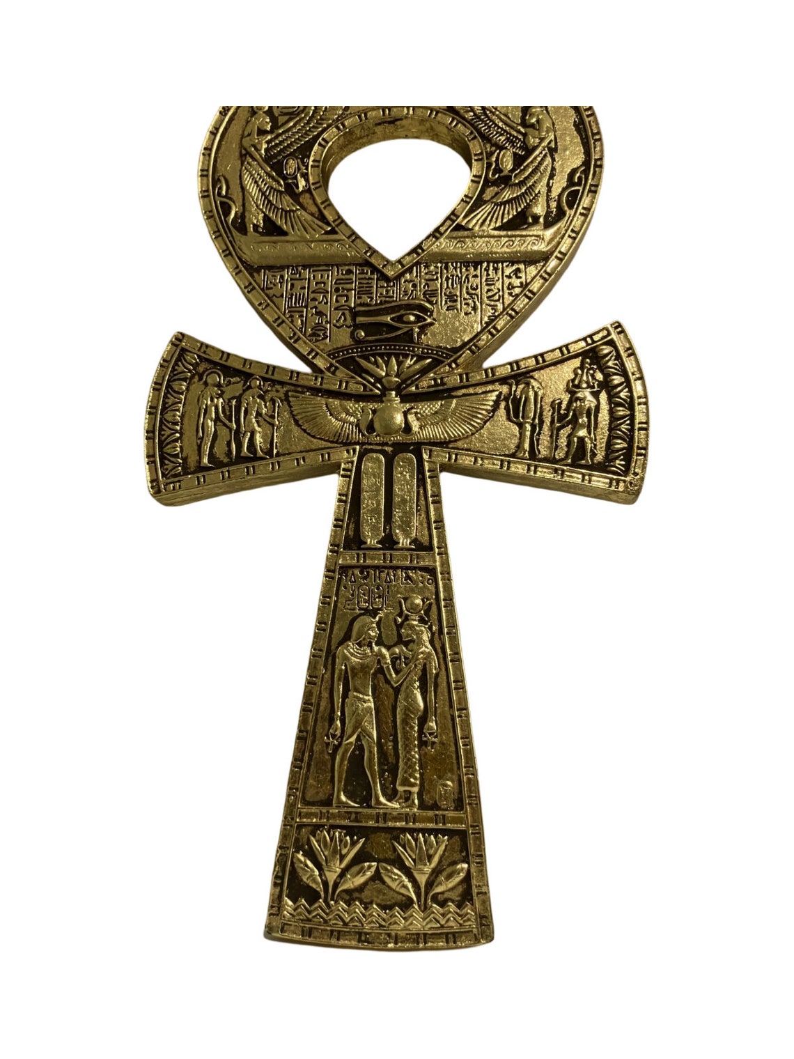 New Egyptian Ankh Key of Life Gold Leaf Museum Replica 15 X 8 Inches - Etsy