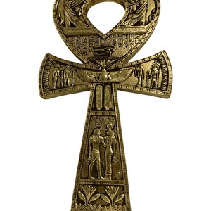 New Egyptian Ankh Key of Life Gold Leaf Museum Replica 15 X 8 Inches - Etsy