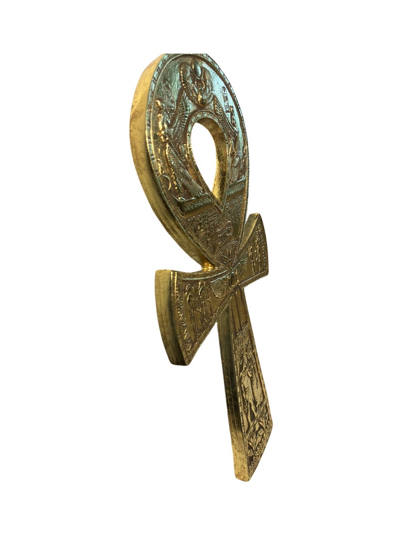 New Egyptian Ankh Key of Life Gold Leaf Museum Replica 15 X 8 Inches - Etsy