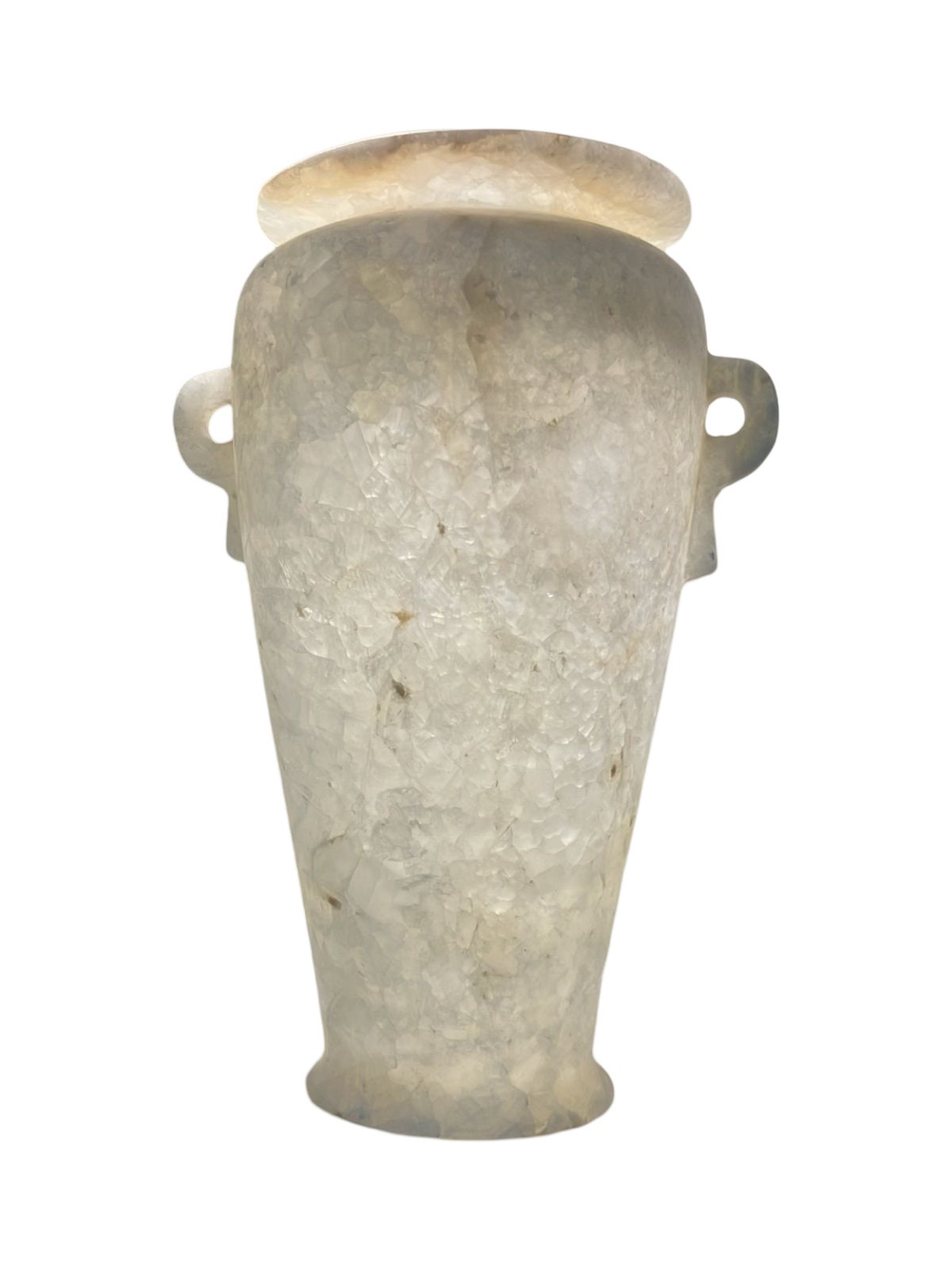 Hand Carved Alabaster Egyptian Museum Replica Vase 14 X 9 - Etsy