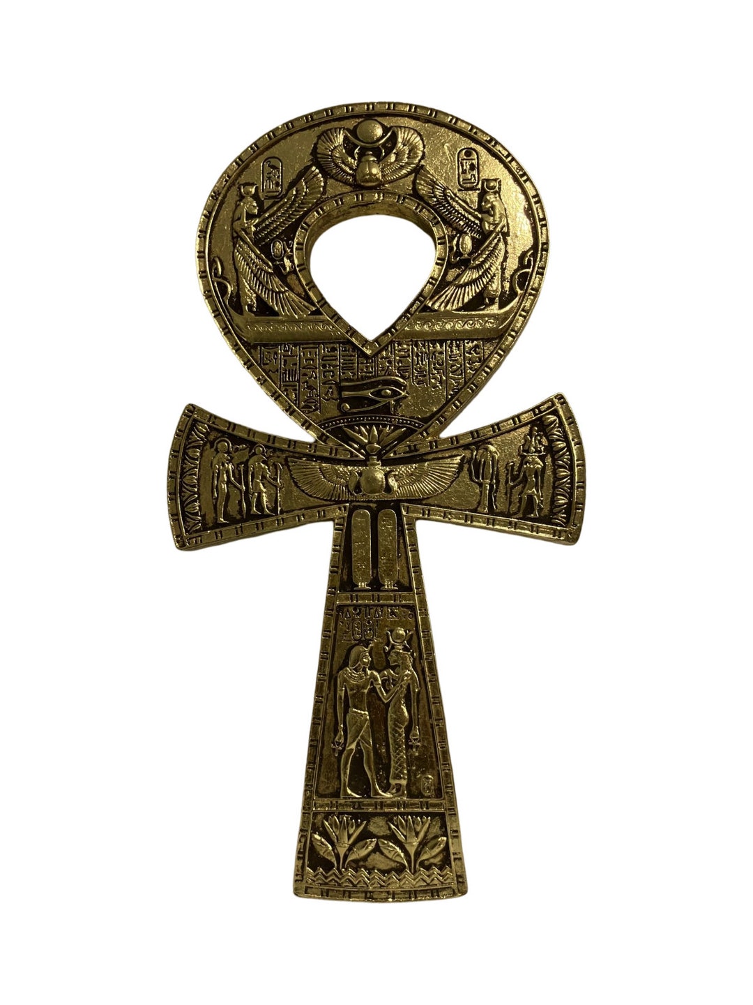 New Egyptian Ankh Key of Life Gold Leaf Museum Replica 15 X 8 Inches - Etsy