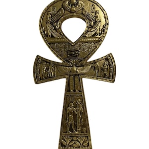 New Egyptian Ankh Key of Life Gold Leaf Museum Replica 15 X 8 Inches - Etsy