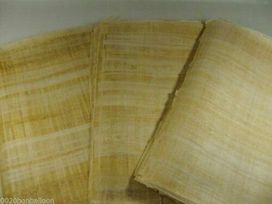 Blank Egyptian Papyrus Sheets for Art Projects and Schools 12x16in ...