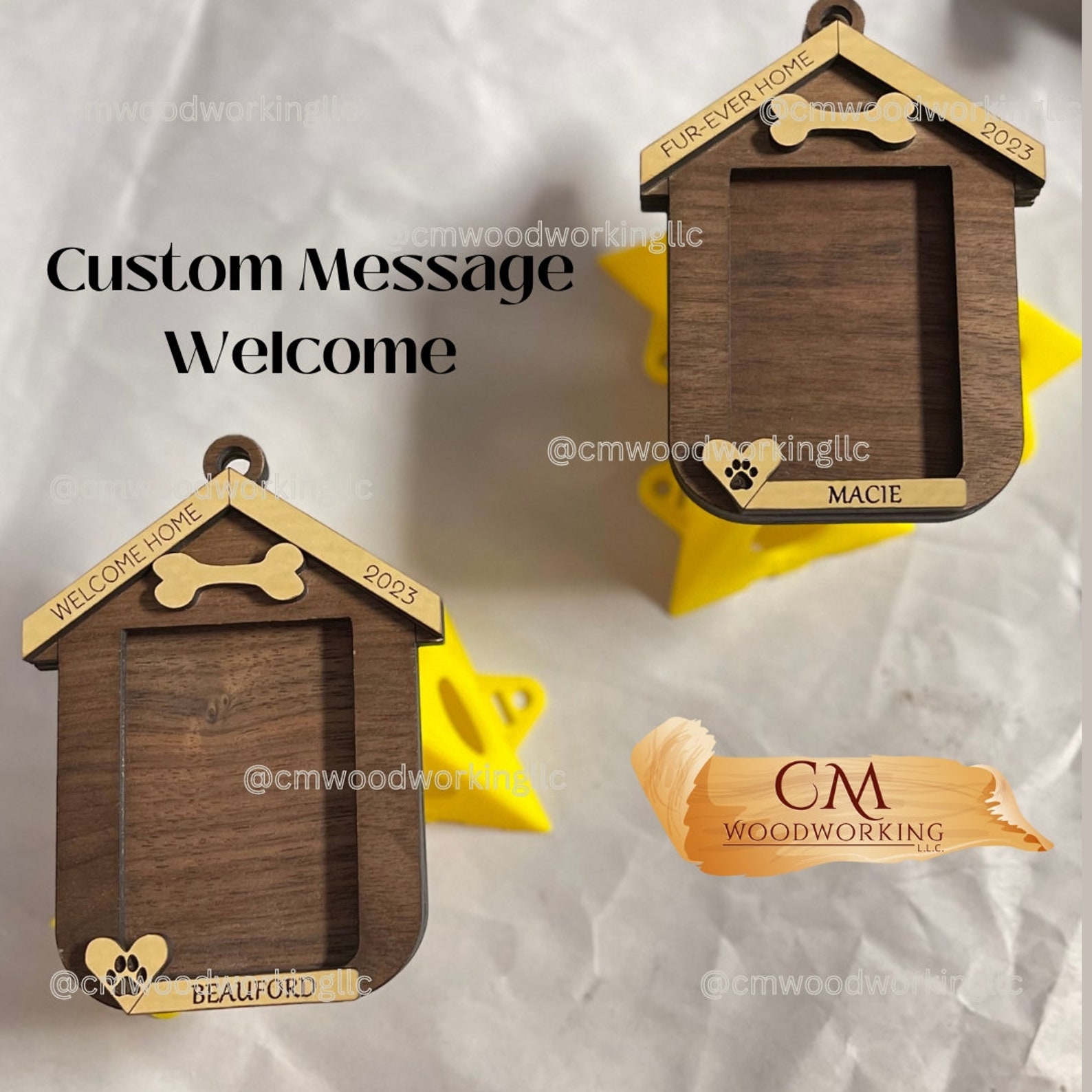 Kids Picture Frame | Kindergarten Frame Personalized Christmas Ornament ...