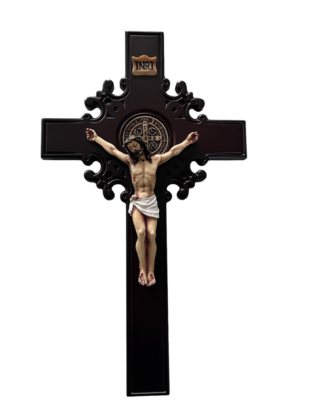 Saint Benedict Sick Call Crucifix - Etsy