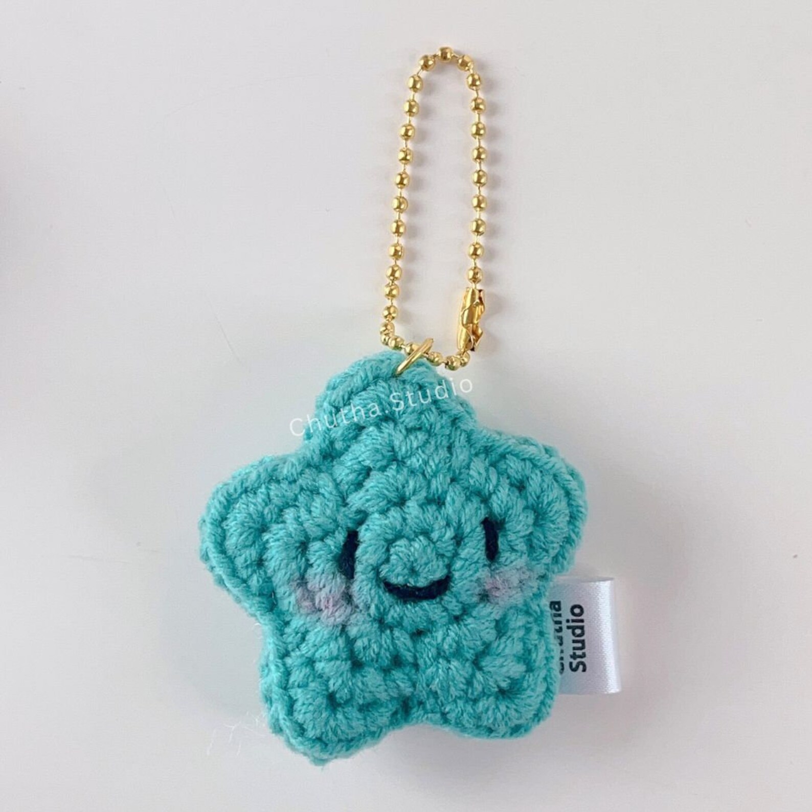 Colorful Star Amigurumi Crochet Keychain - Etsy