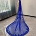 Gorgeous Blue Wedding Veil Cathedral Bridal Veil Blue Sequin Lace ...