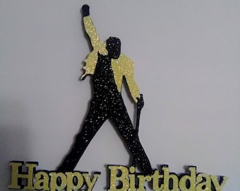 Queen Rock Band Cake Topper, Queen Party Decoration, Cake Topper ...