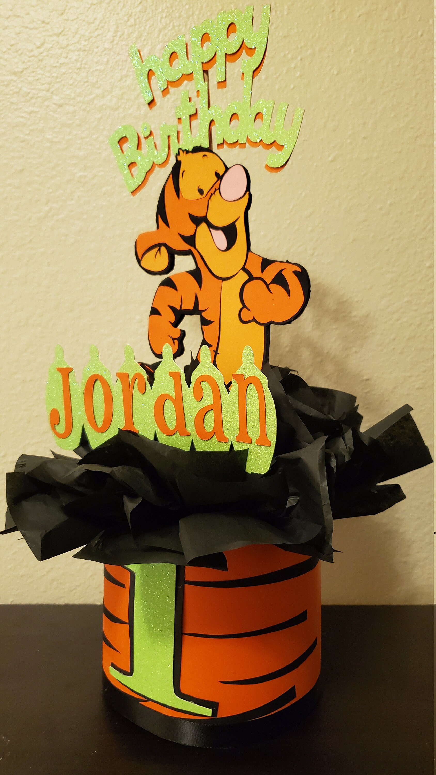 Tigger Birthday Centerpiece Tigger Party Decoration | Etsy