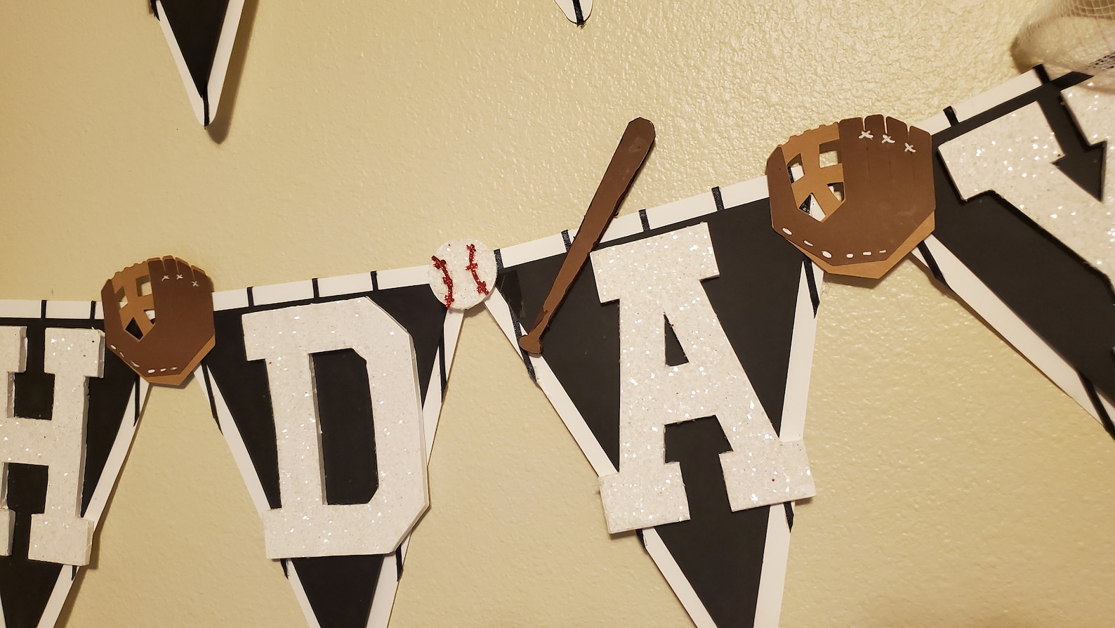 Yankees Happy Birthday Banner Yankees Birthday Decoration | Etsy