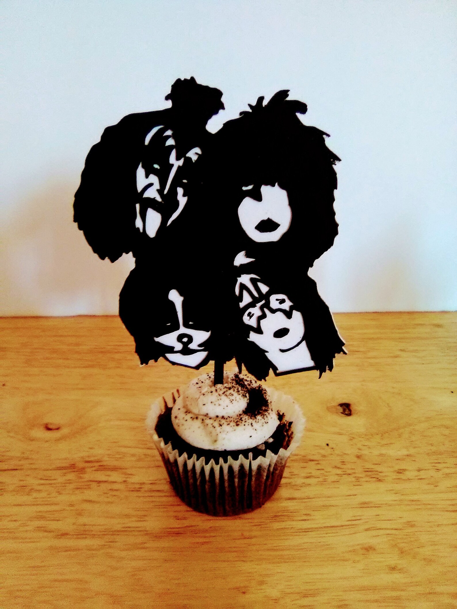 Kiss Rock Band Cupcake Toppers Kiss Party Decorations 12 - Etsy