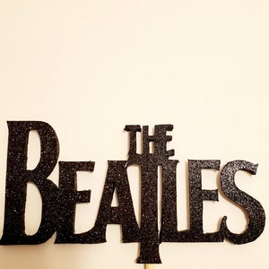 The Beatles Cake Topper, the Beatles Party Decorations, Cake Topper ...