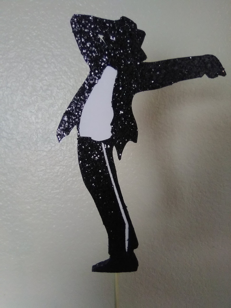 Michael Jackson Cake Topper, King of Pop, Michael Jackson Party ...