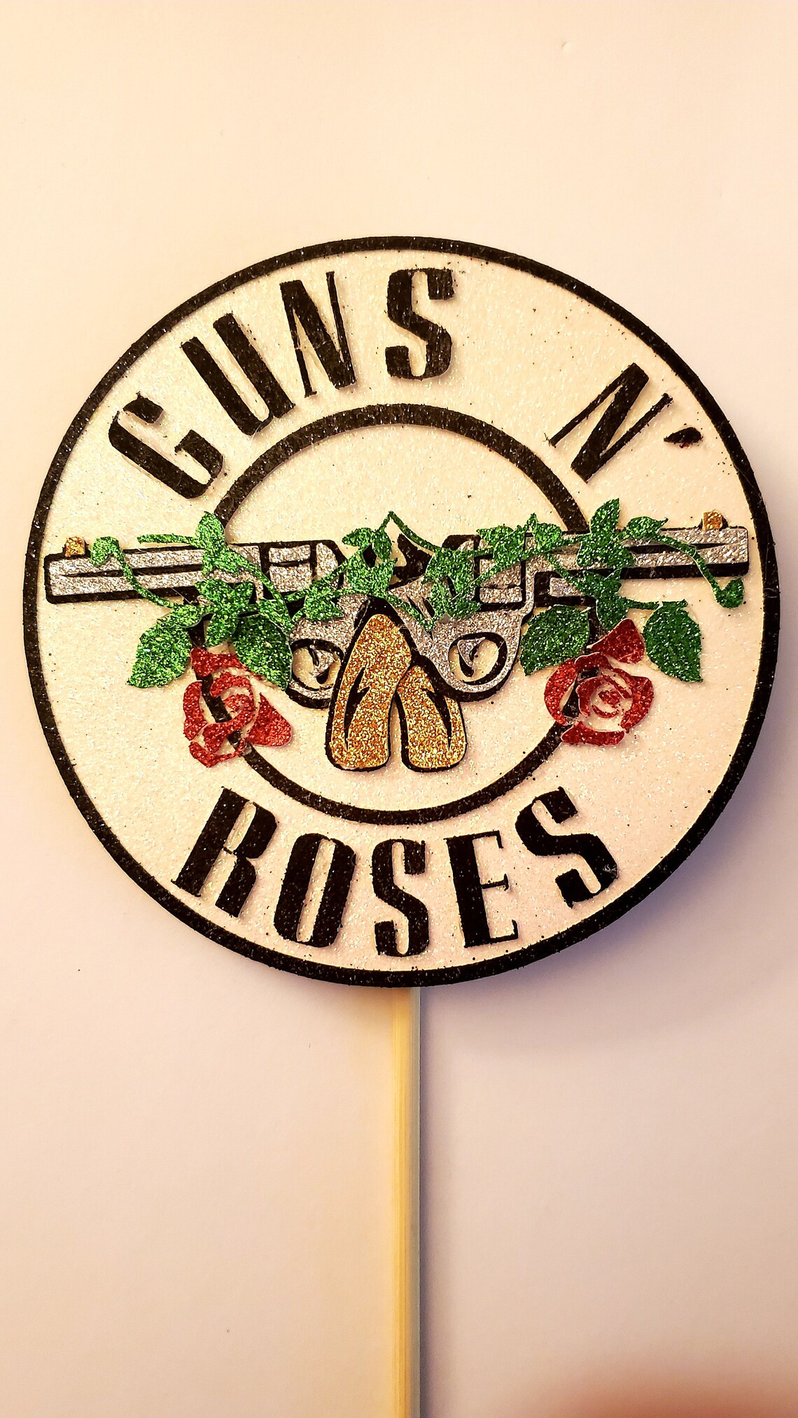 Guns N' Roses Cake Topper Party Decoration Cake Topper - Etsy