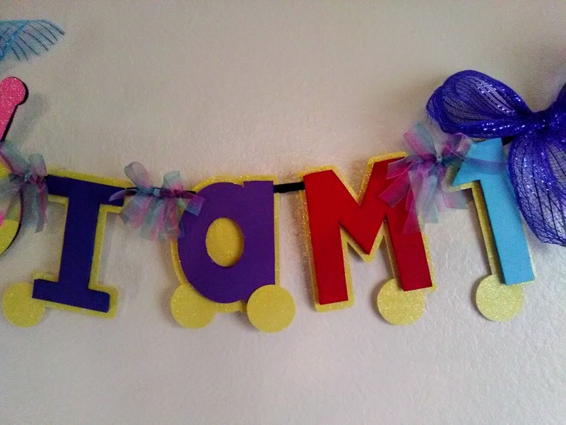 Baby Einstein Caterpillar Banner I Am 1, First Birthday, Any Age ...
