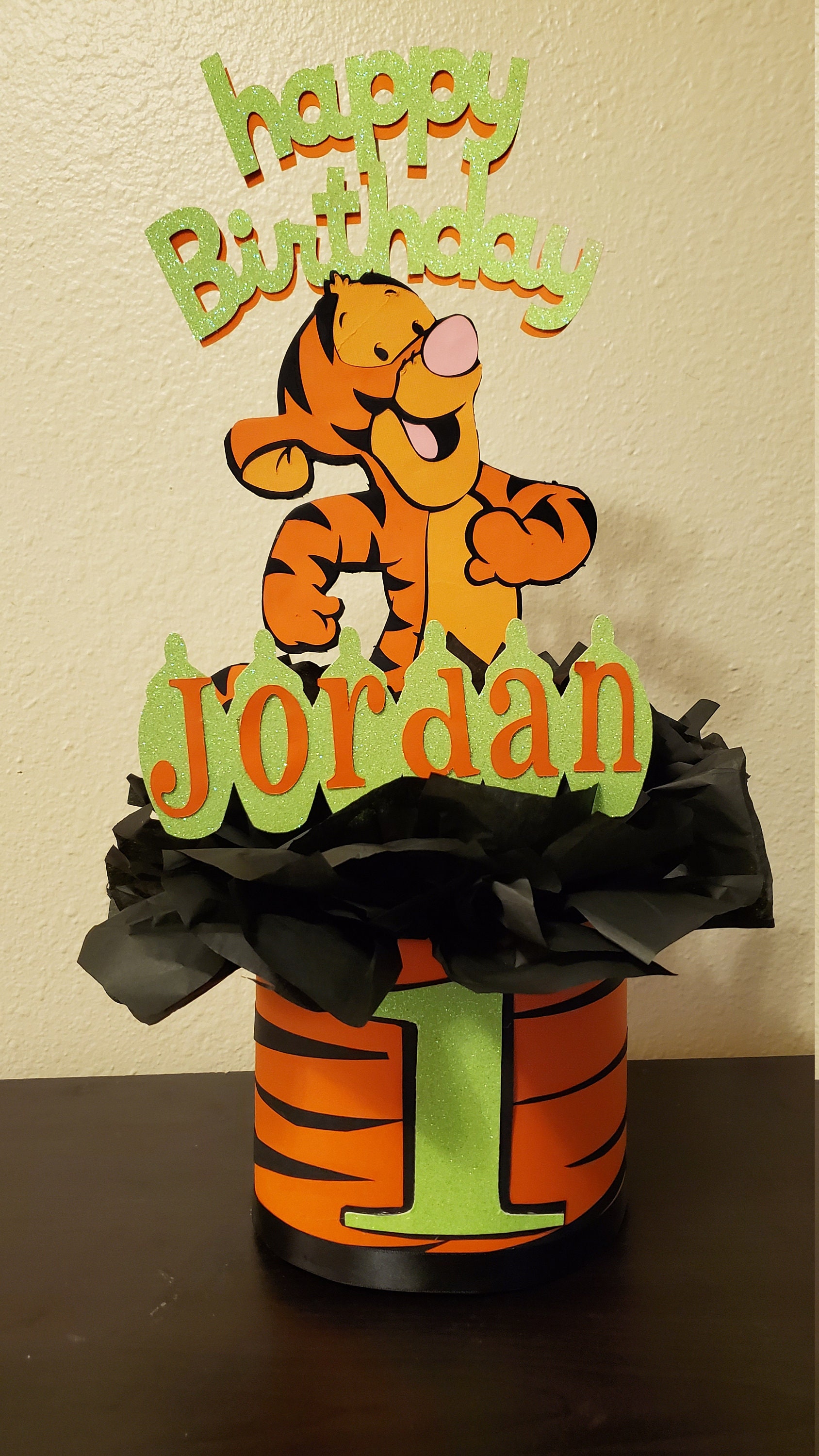 Tigger Birthday Centerpiece Tigger Party Decoration - Etsy