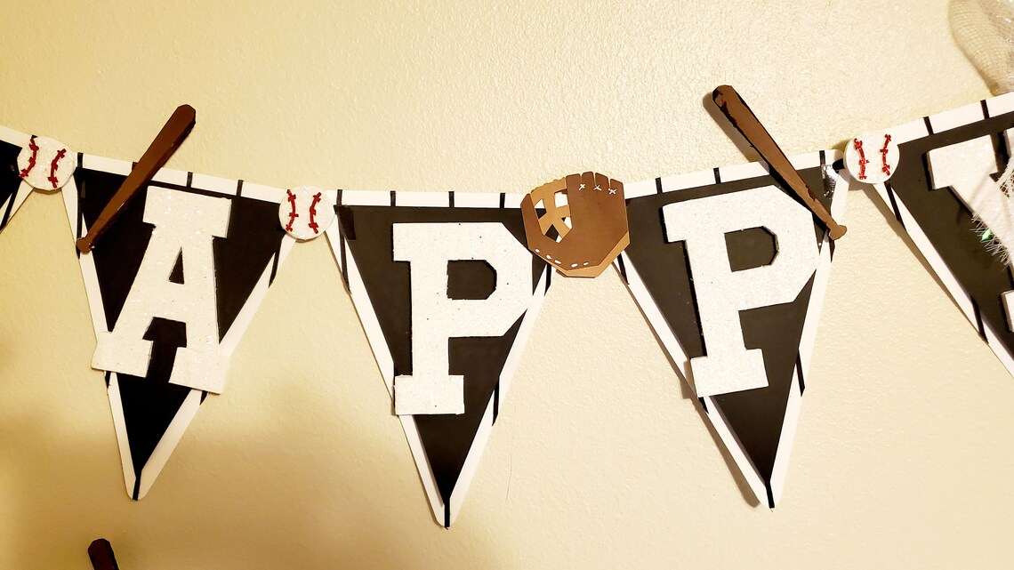 Yankees Happy Birthday Banner, Yankees Birthday Decoration, New York ...