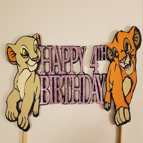 Lion King Nala Cake Topper - Etsy