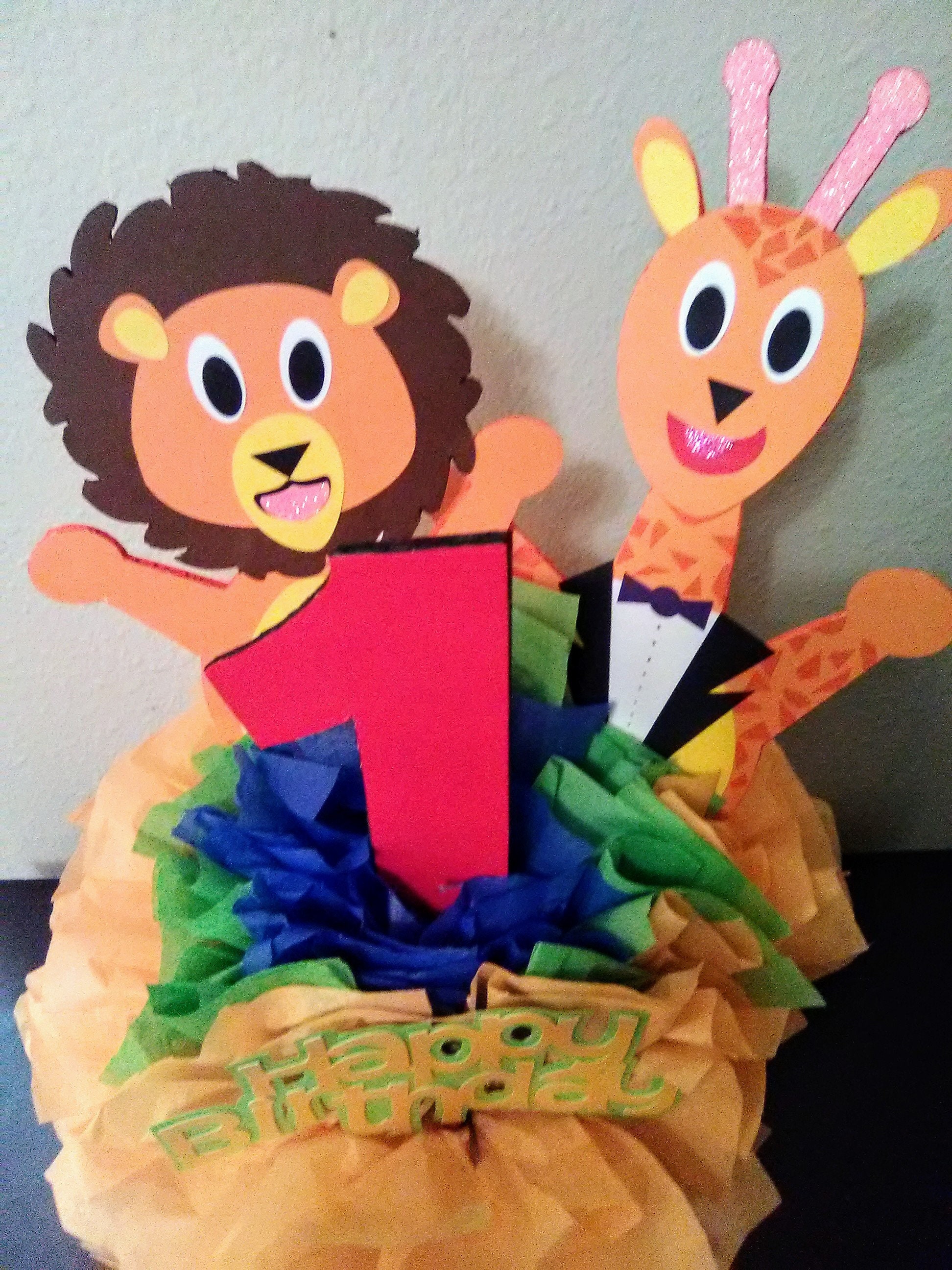 Baby Einstein Happy Birthday Centerpiece Baby Einstein Party | Etsy