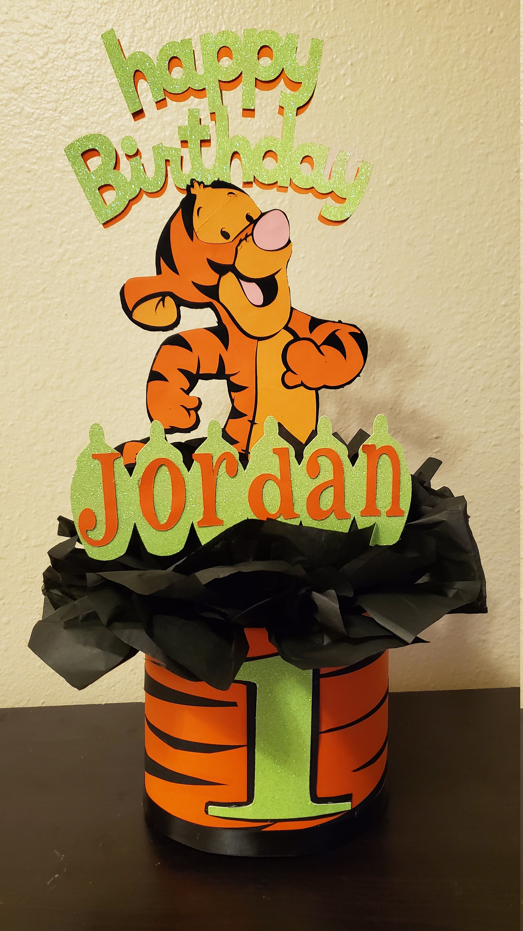 Tigger Birthday Centerpiece Tigger Party Decoration | Etsy