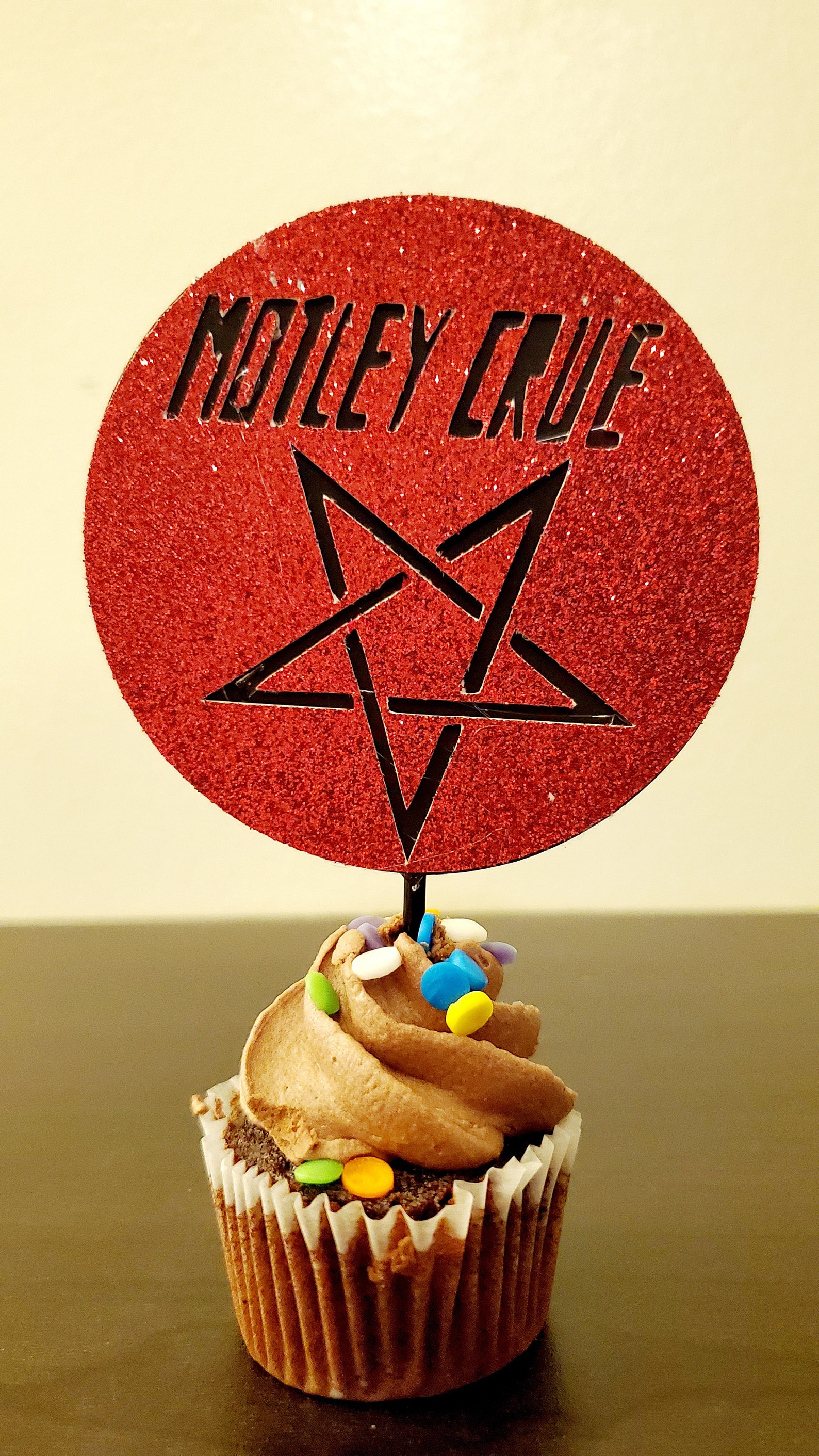 Motley Crue Cupcake Toppers Party Decorations Motley Crue - Etsy
