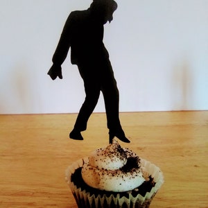 Michael Jackson Cupcake Toppers, MJ Party Decoration, Michael Jackson ...