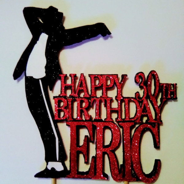 Michael Jackson Cake Topper - Etsy