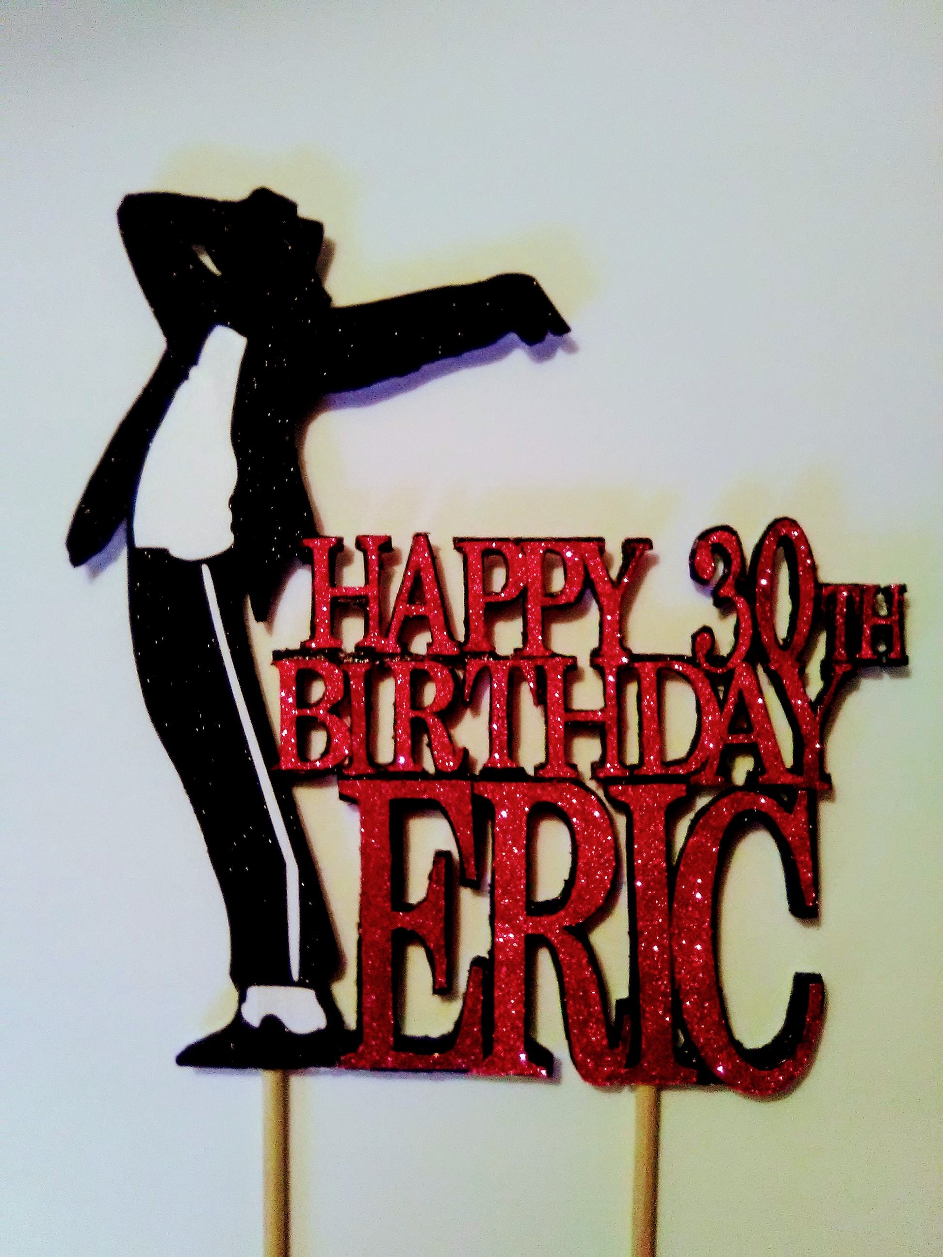 Michael Jackson Cake Topper Michael Jackson Party Decoration - Etsy