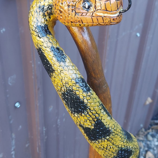 Hand Carved Cane - Etsy