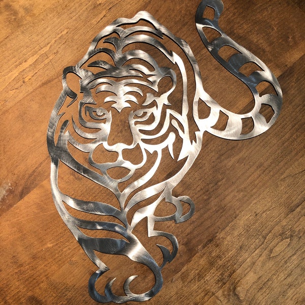 Metal Tiger Cutout - Etsy