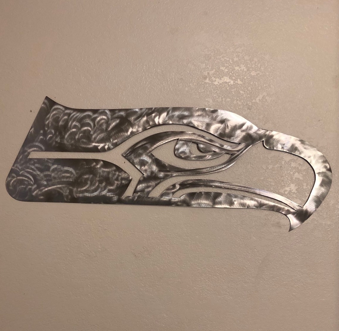 Seattle Seahawks Logo Metal Cutout - Etsy