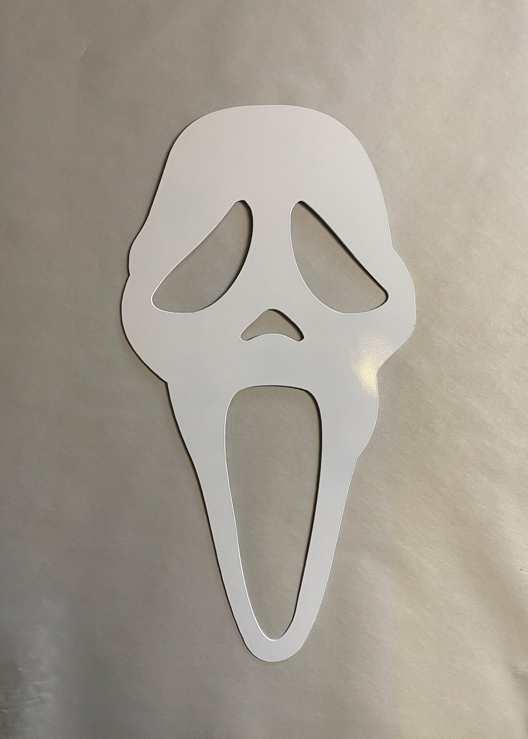 Scream/ghostface Metal Cutout - Etsy
