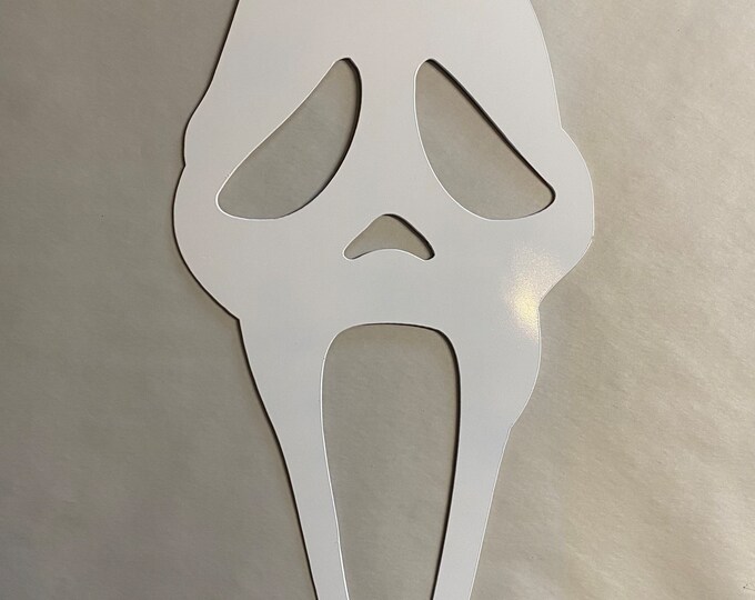 Scream/ghostface Metal Cutout - Etsy