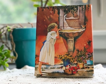 Lavender Cottage Watercolor by Artist Pomm. This is a Mini - Etsy