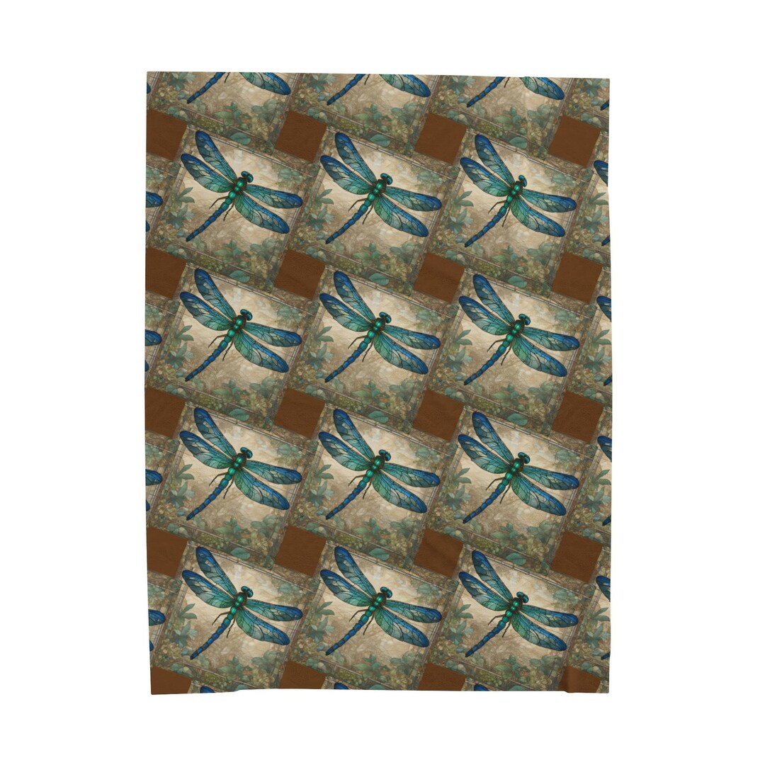 GORGEOUS Dragonfly 60"x80" Throw, Blanket 11women EXCLUSIVE ...