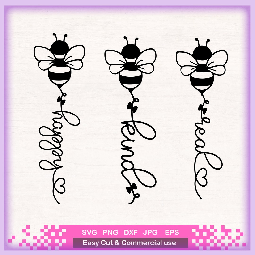 Be Real SVG, Be Happy Svg, Be Kind Svg, Inspirational Positive Quote ...