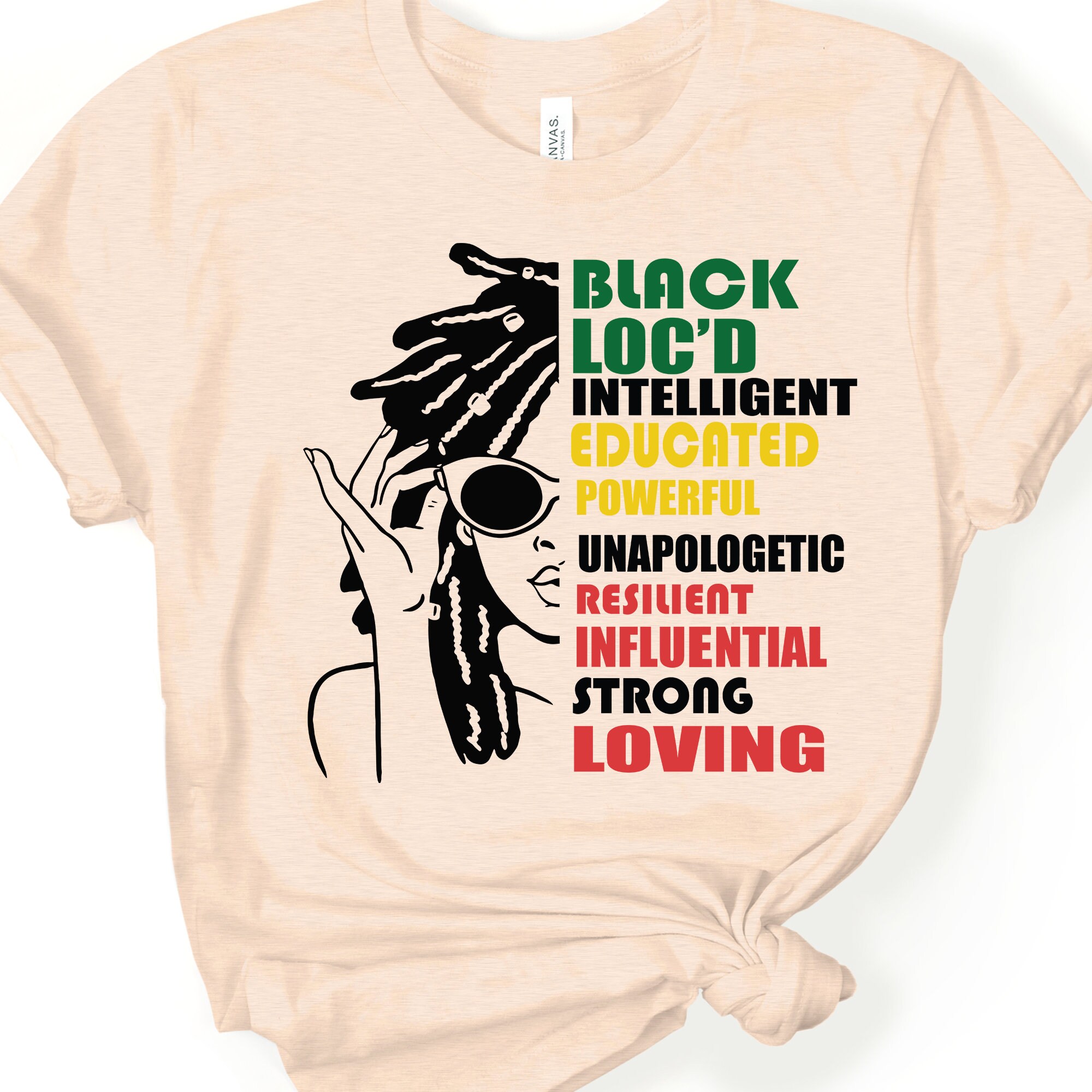 Black Woman Loc'd Svg Locs Svg Black Girl Magic Loc - Etsy