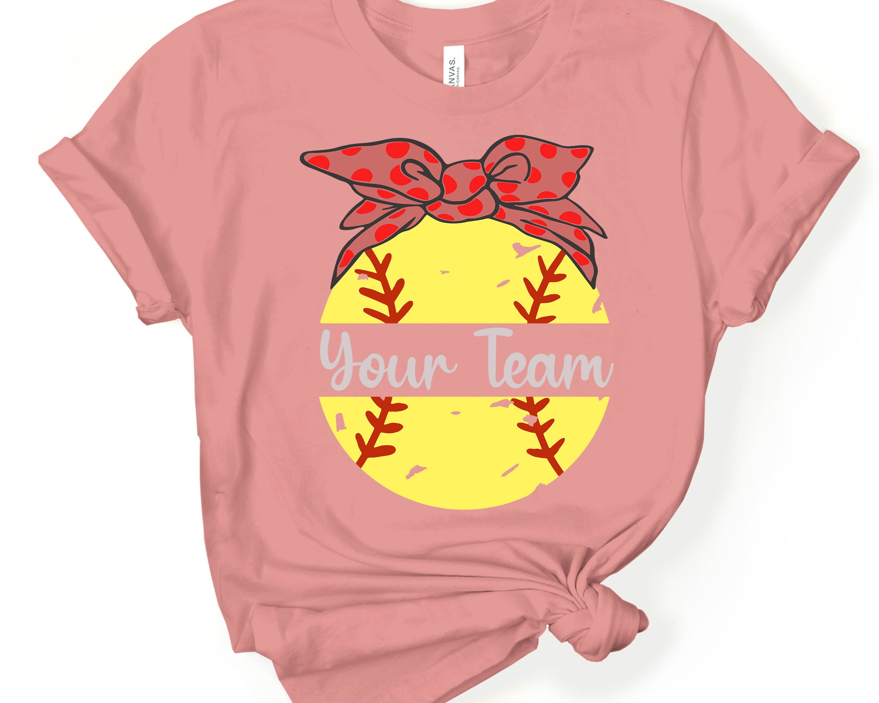 Softball With Bow Svg Circle Monogram Frame Svg Bundle Etsy
