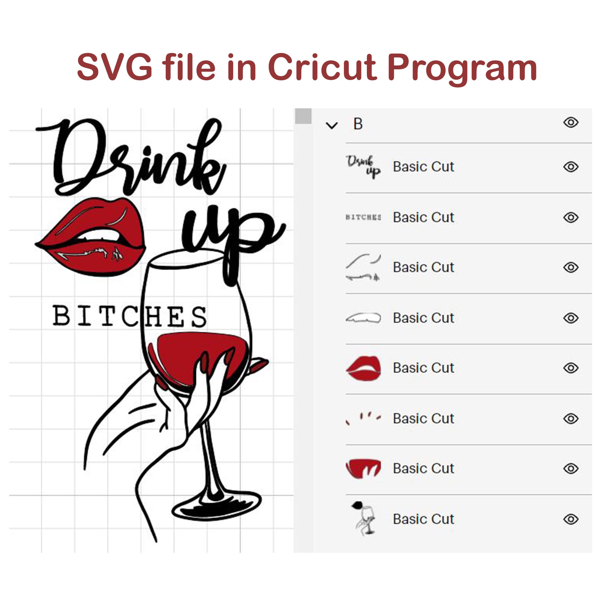 Drink Up Bitches Svg Bundle Afro Woman Birthday Wine Diva Etsy Uk
