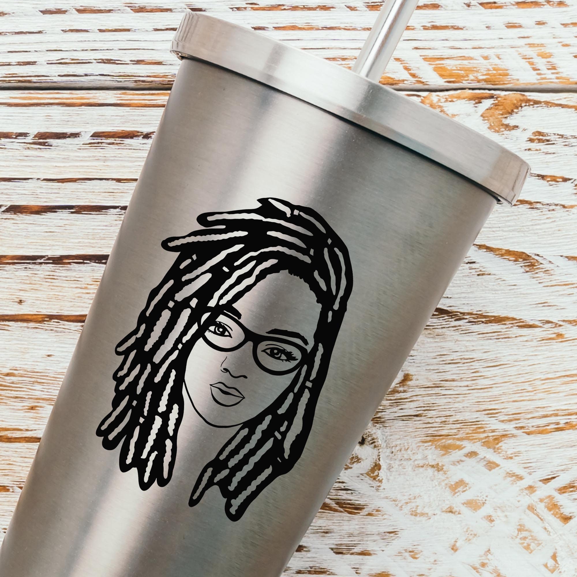 Loc Layered SVG Bundle African American Natural Hair Svg - Etsy